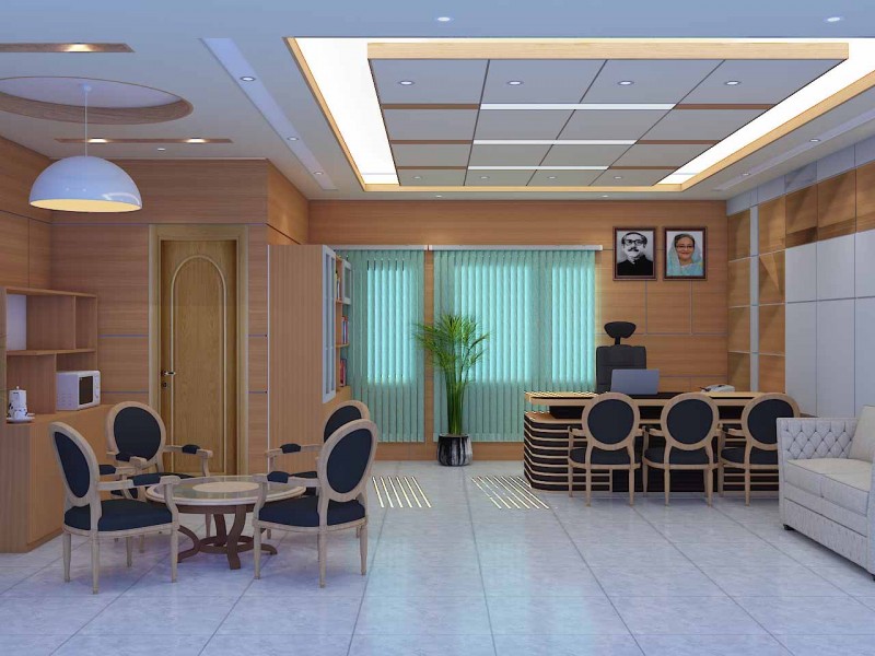 Executive Office Ceiling Design